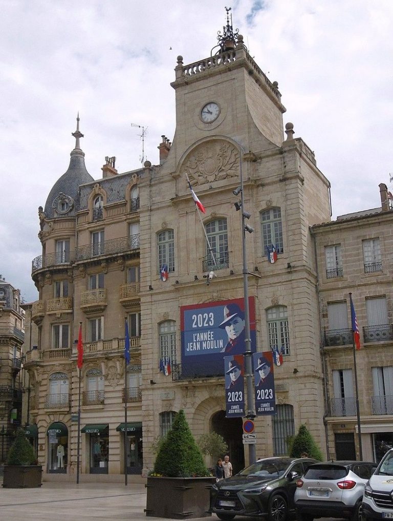 Béziers im Languedoc - nach Frankreich